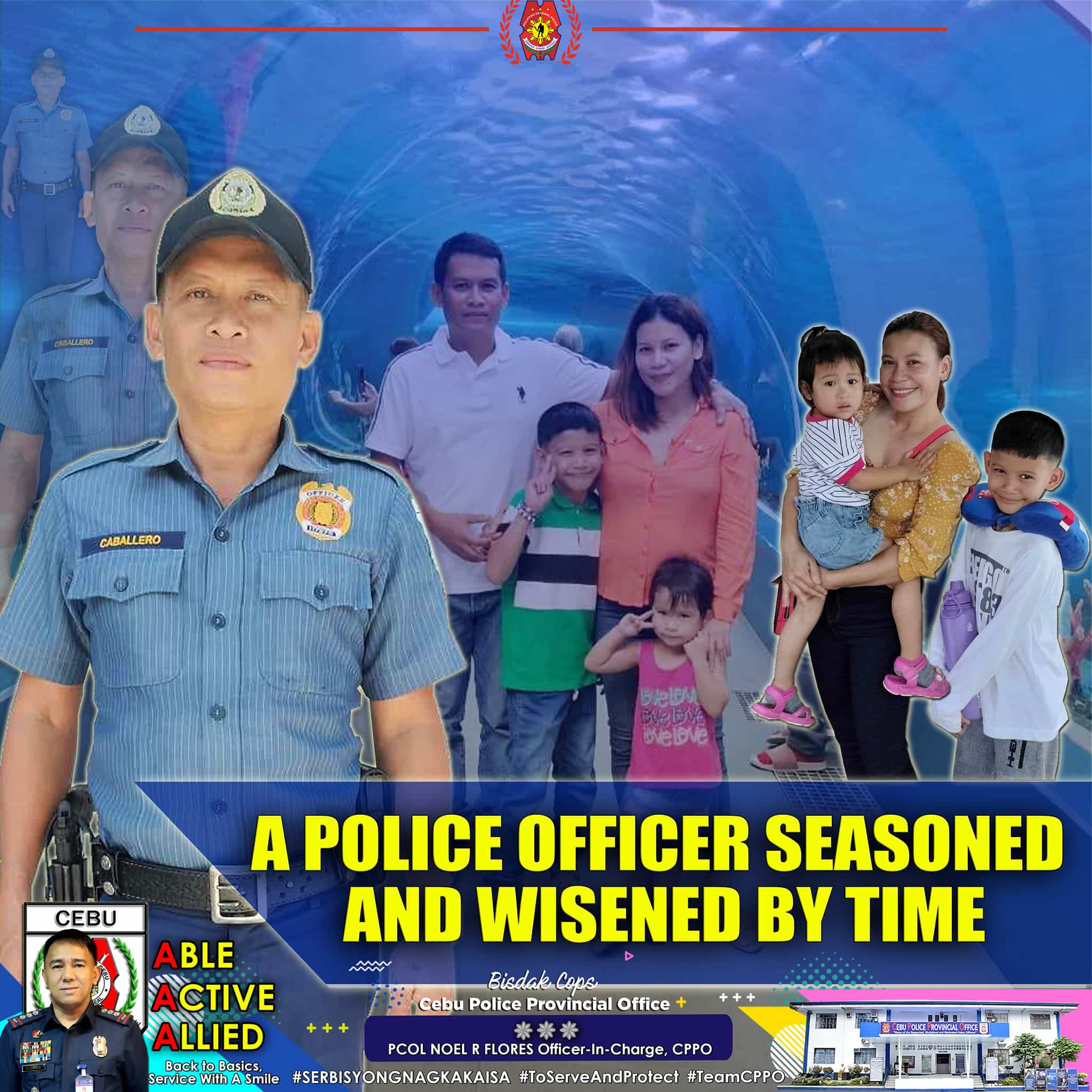 A POLICE OFFICER SEASONED AND WISENED BY TIME - Isog Daily